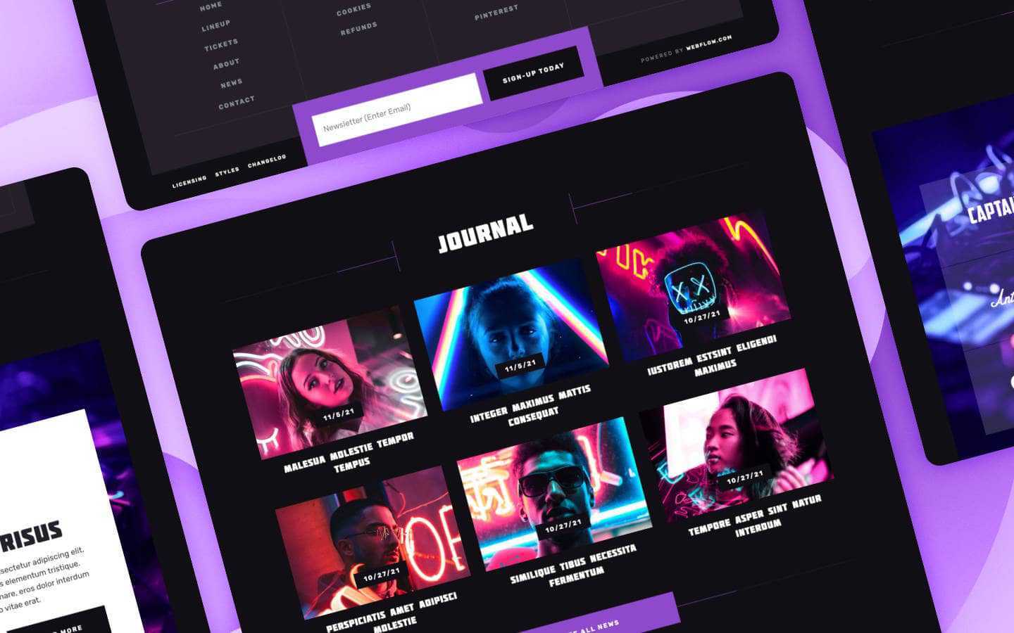 Sonorous - Event HTML5 Responsive Website Template